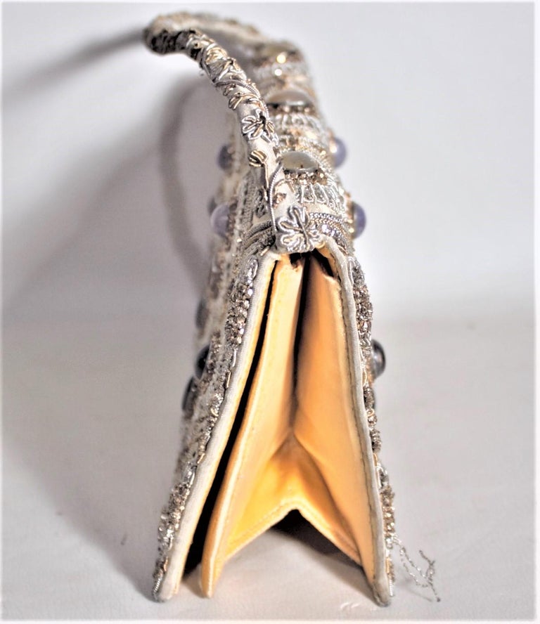 Vintage Anglo-Indian Hand-Crafted Clutch Purse or Evening Bag with ...