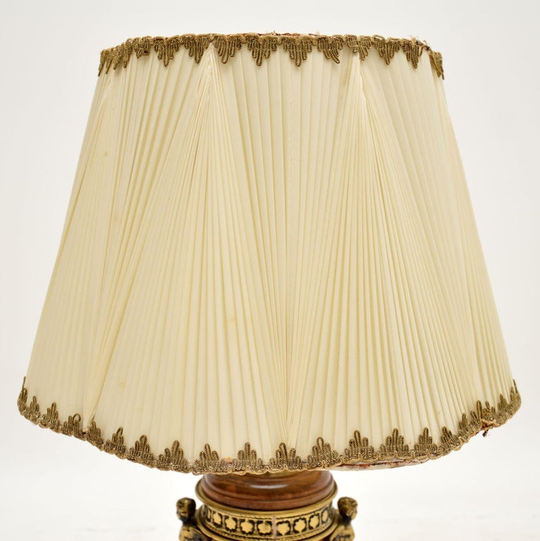 Vintage Antique French Table Lamp For Sale at 1stDibs