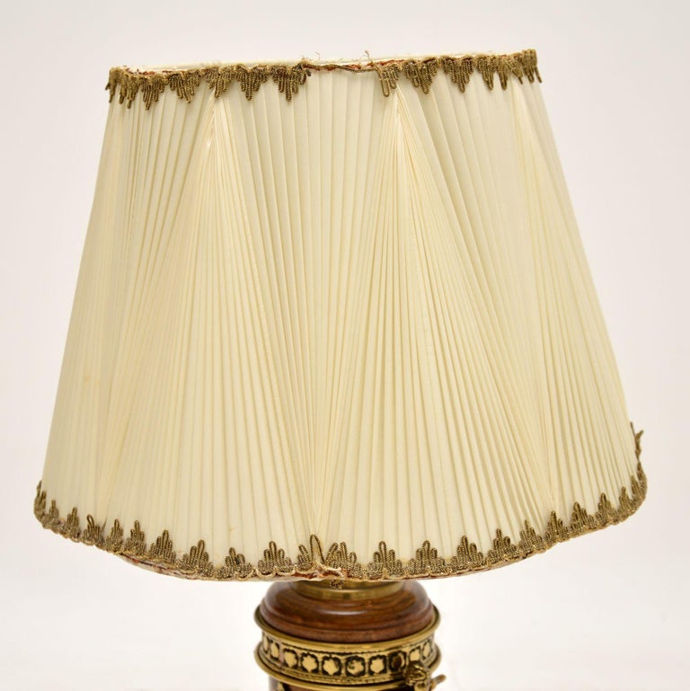 Vintage Antique French Table Lamp For Sale at 1stDibs