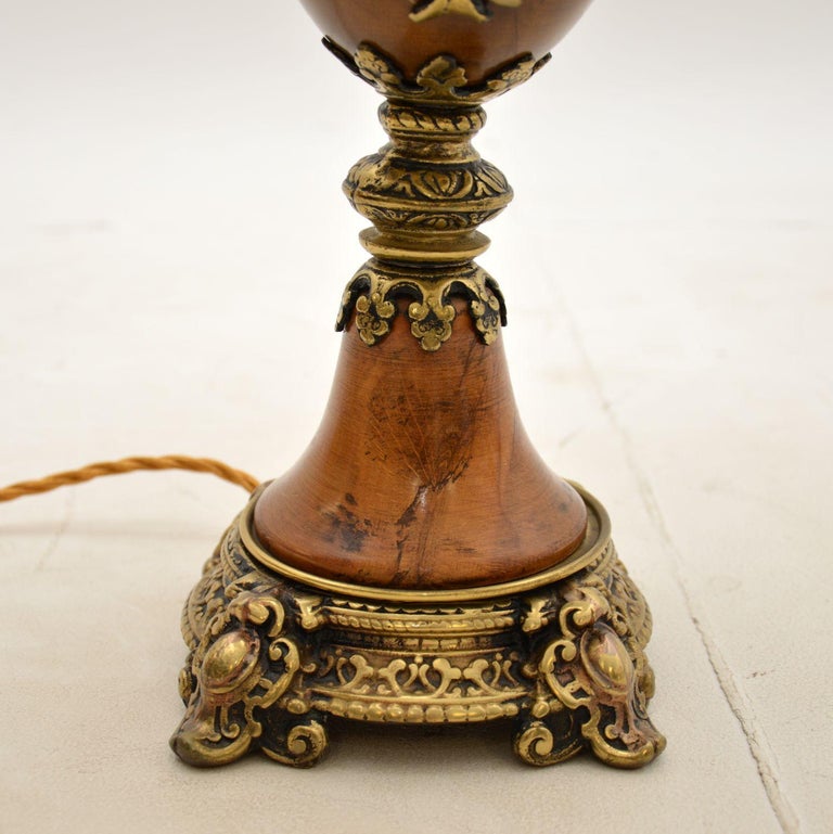 Vintage Antique French Table Lamp For Sale at 1stDibs