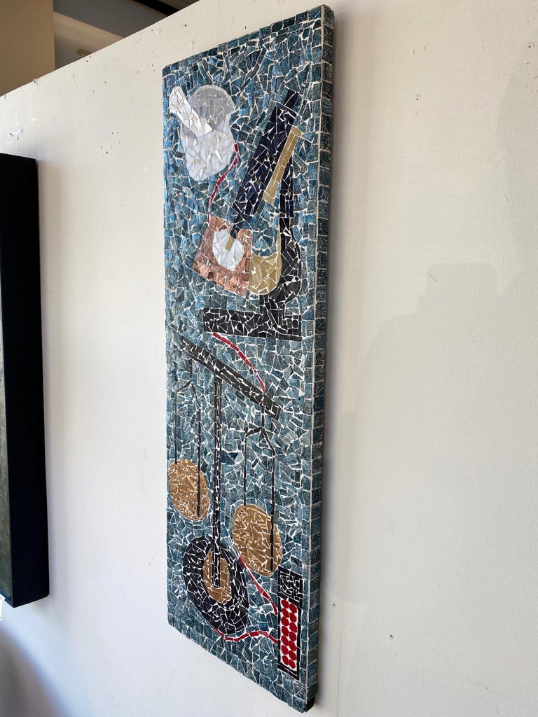 Vintage Apothecary or Pharmacy “Pill Making Process” Glass Tile Mosaic ...