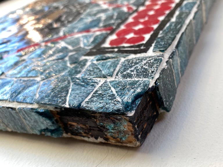 Vintage Apothecary or Pharmacy “Pill Making Process” Glass Tile Mosaic ...