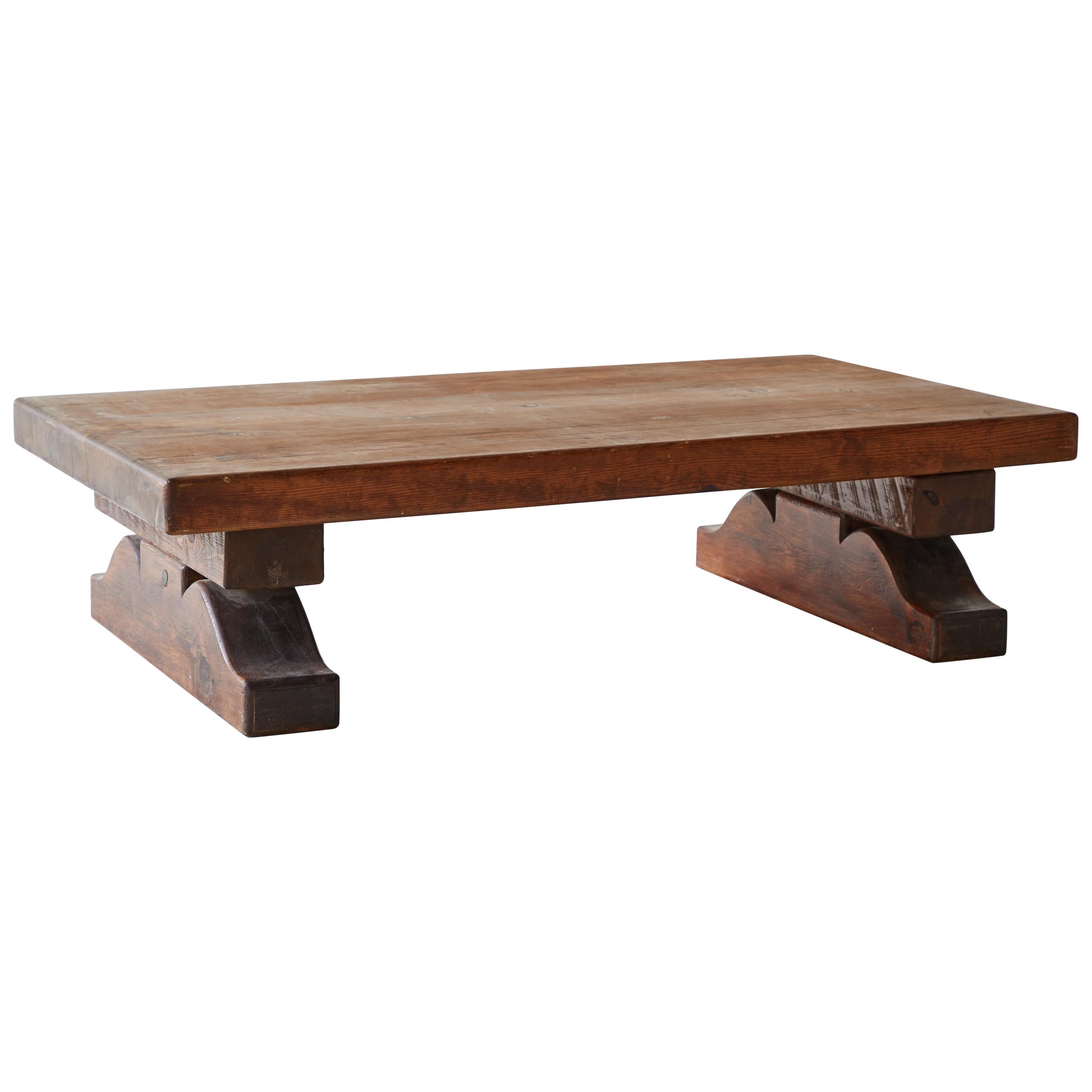 Vintage Architectural Coffee Table at 1stDibs