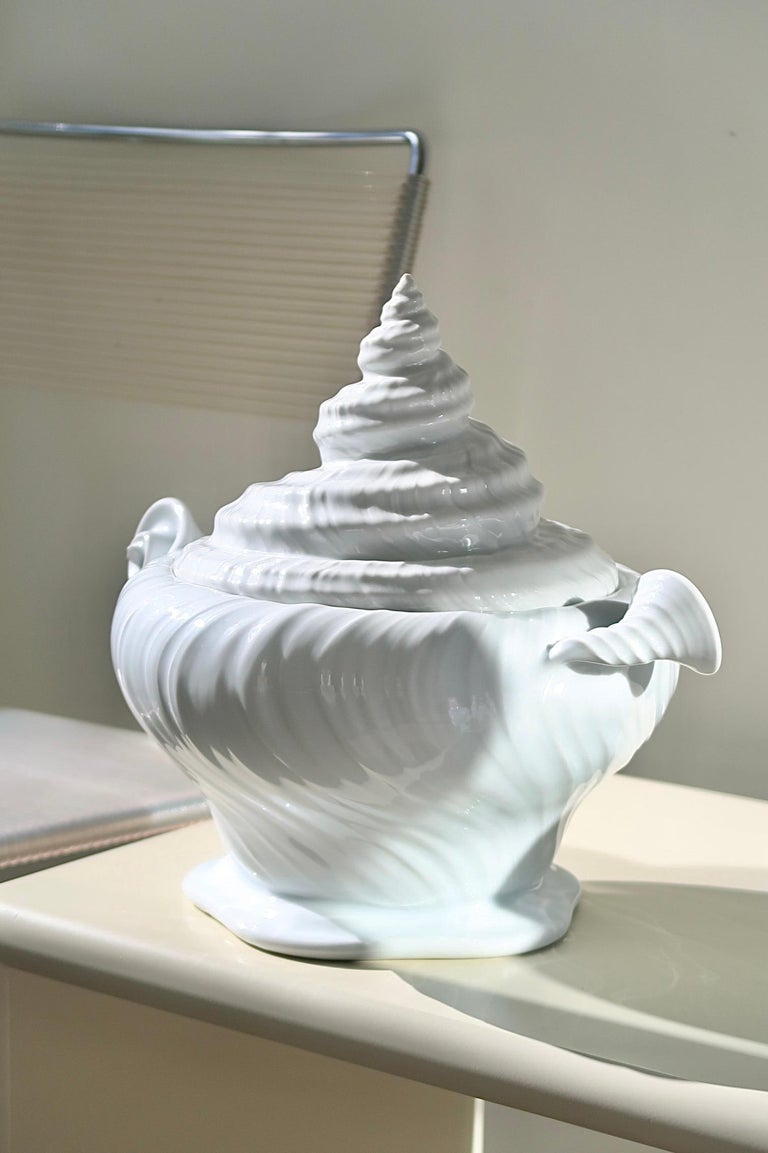 Vintage Arje Griegst Royal Copenhagen Konkylie Triton White Tureen N0 ...