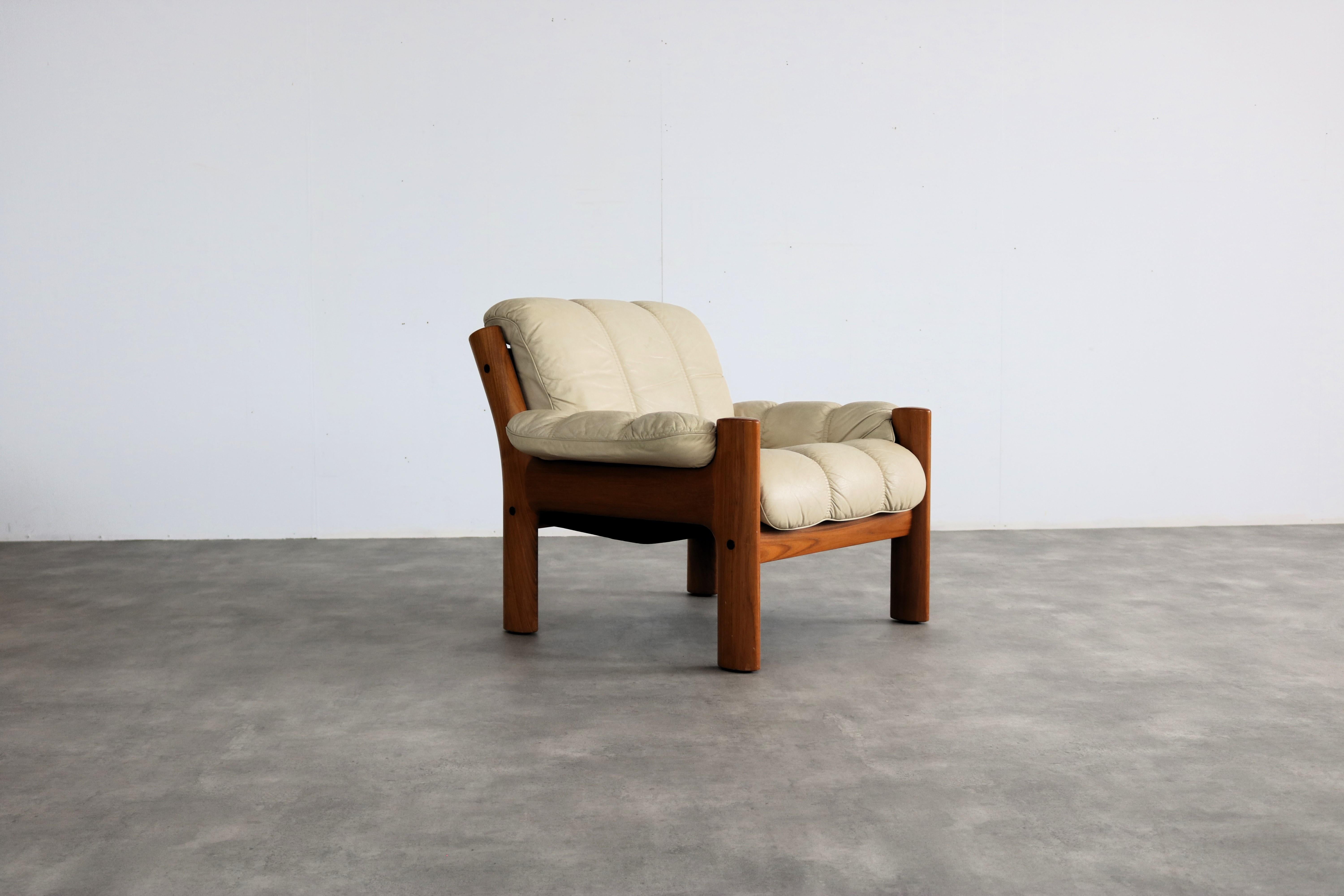 vintage armchair armchair teak 60's at 1stDibs