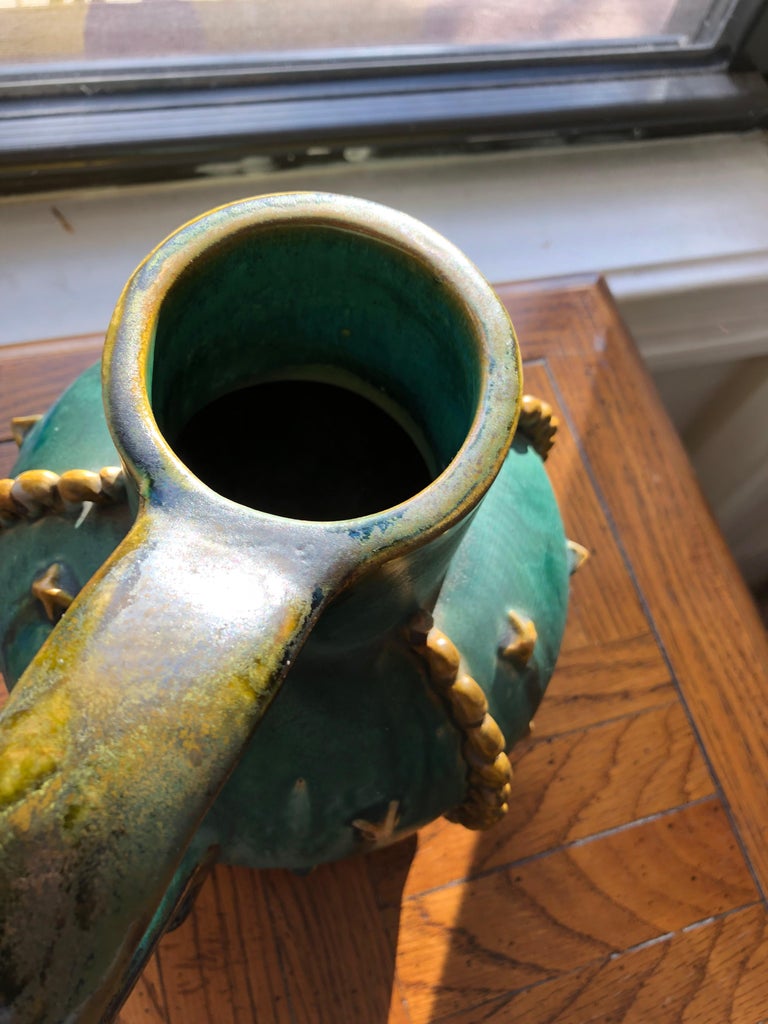 Vintage Art Deco Bourne Denby Pottery English "Emerald" Pitcher ...