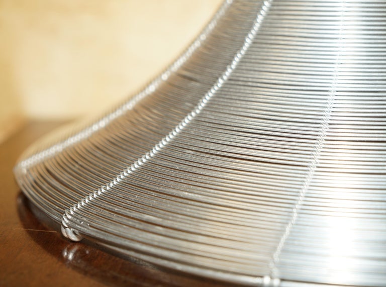 VINTAGE ART DECO CIRCA 1920's METAL INDUSTRIAL LAMP SHADE VERY COOL ...