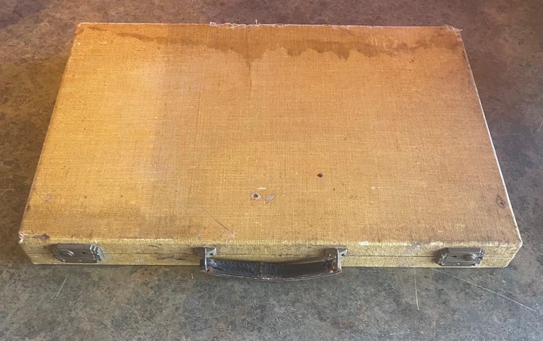 Vintage Art Deco Cork and Bakelite Backgammon Set at 1stDibs