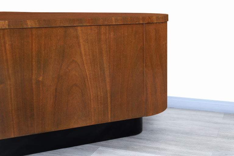 Vintage Art Deco "Fletcher Aviation" Executive Desk by Frank Fletcher ...