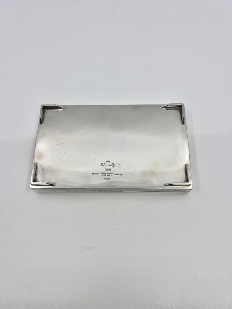 Vintage Art Deco Georg Jensen Box 712 by Sigvard Bernadotte For Sale at ...
