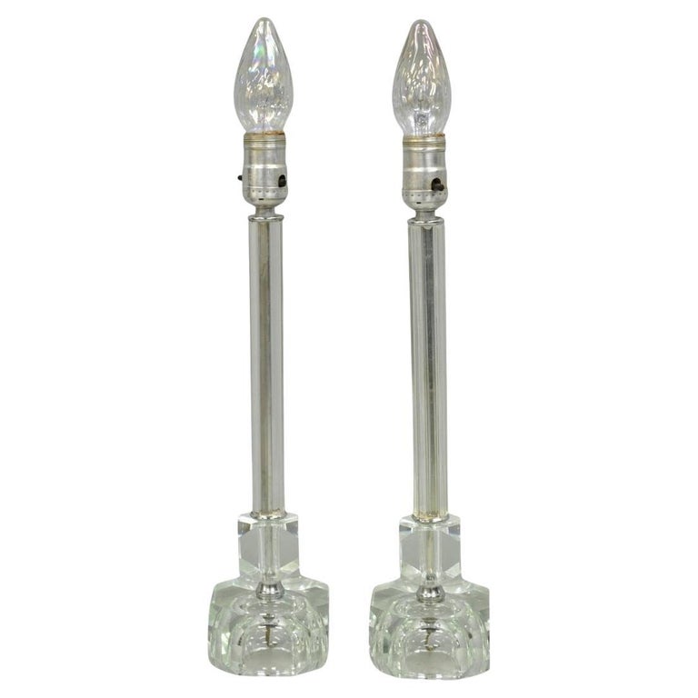 small candlestick lamp base