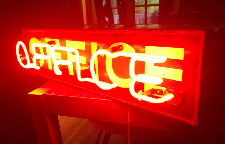 Vintage Art Deco Neon "OFFICE" Sign at 1stDibs | vintage office sign