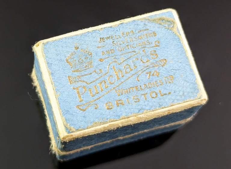 Vintage Art Deco Paste Eternity Ring, Day to Night, Flippable For Sale ...