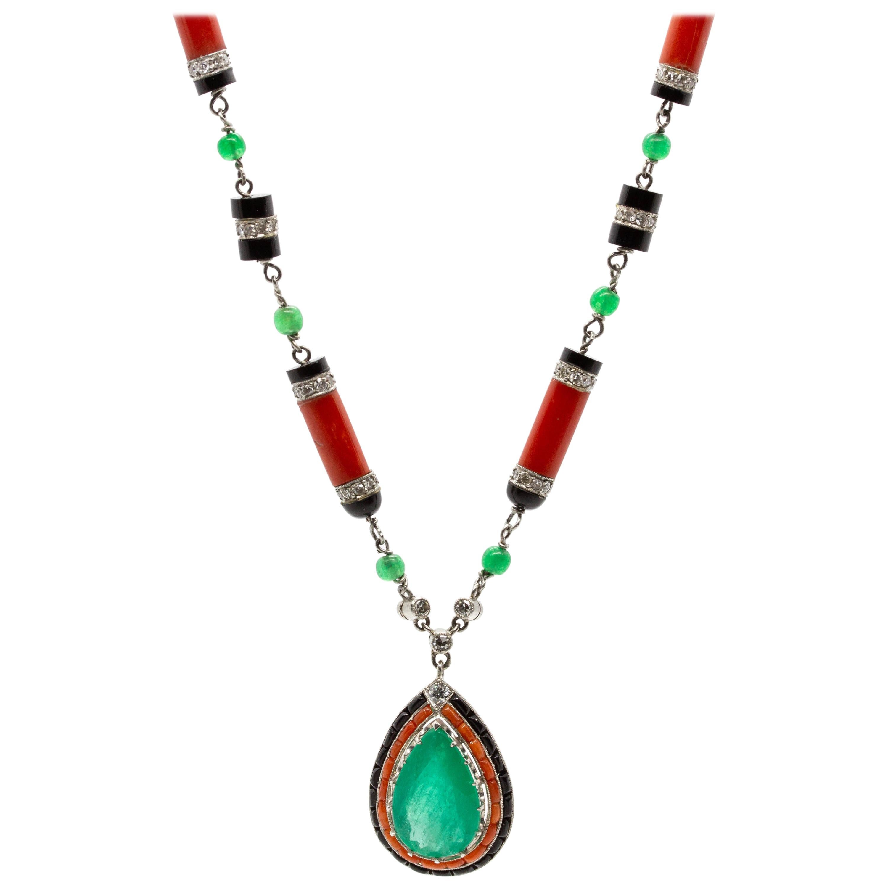 Art Deco Necklaces - 806 For Sale at 1stdibs
