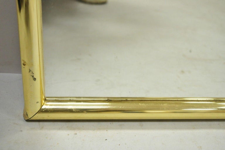 Vintage Art Deco Style Square Wall Mirror with Woman in Hat Art For ...