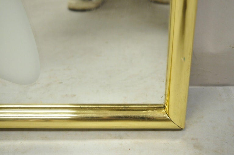 Vintage Art Deco Style Square Wall Mirror with Woman in Hat Art For ...