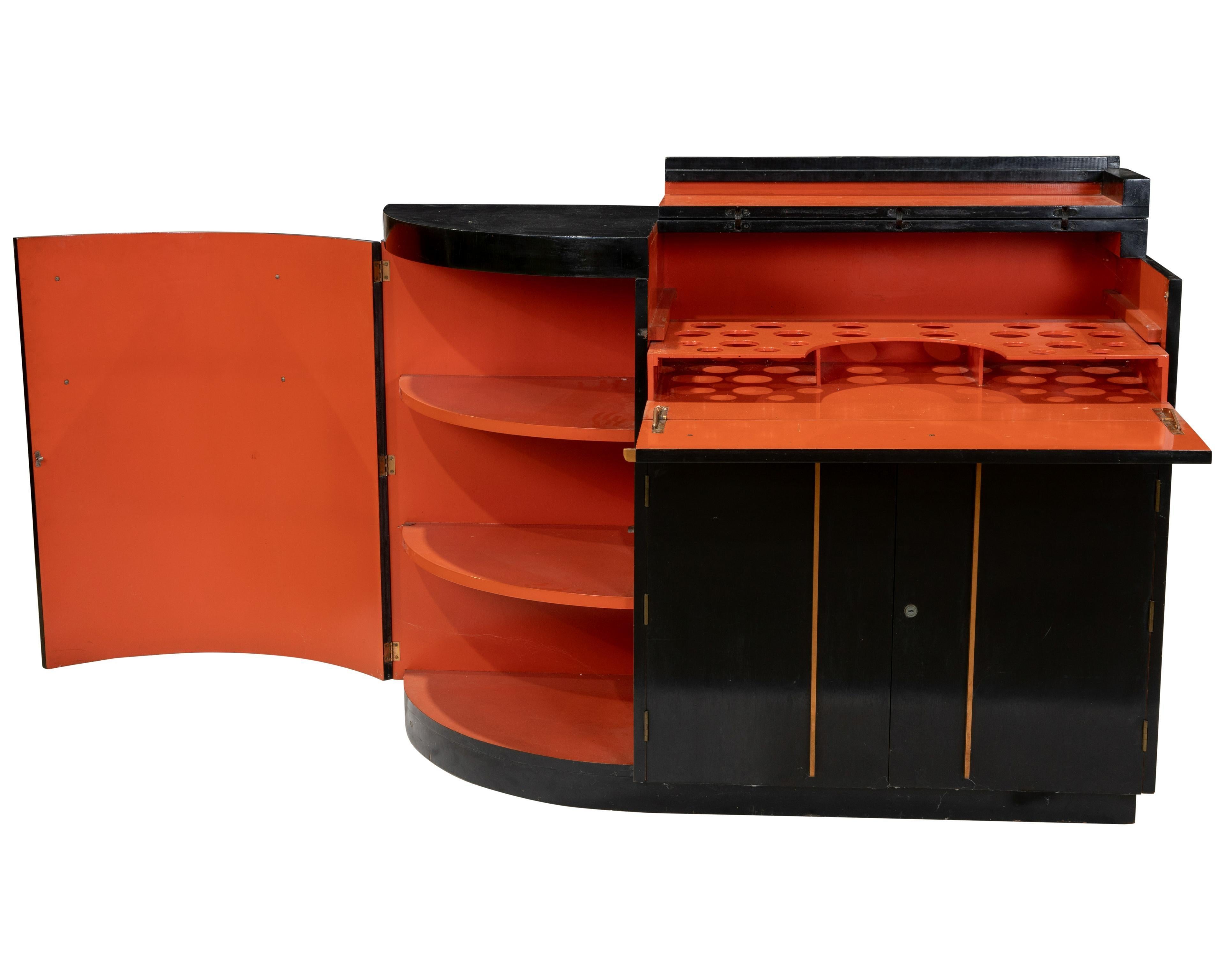 Vintage Art Deco Style Bar at 1stDibs