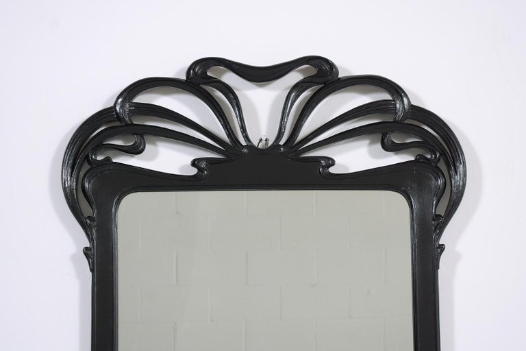 Vintage Art Deco Wall Mirror For Sale at 1stDibs