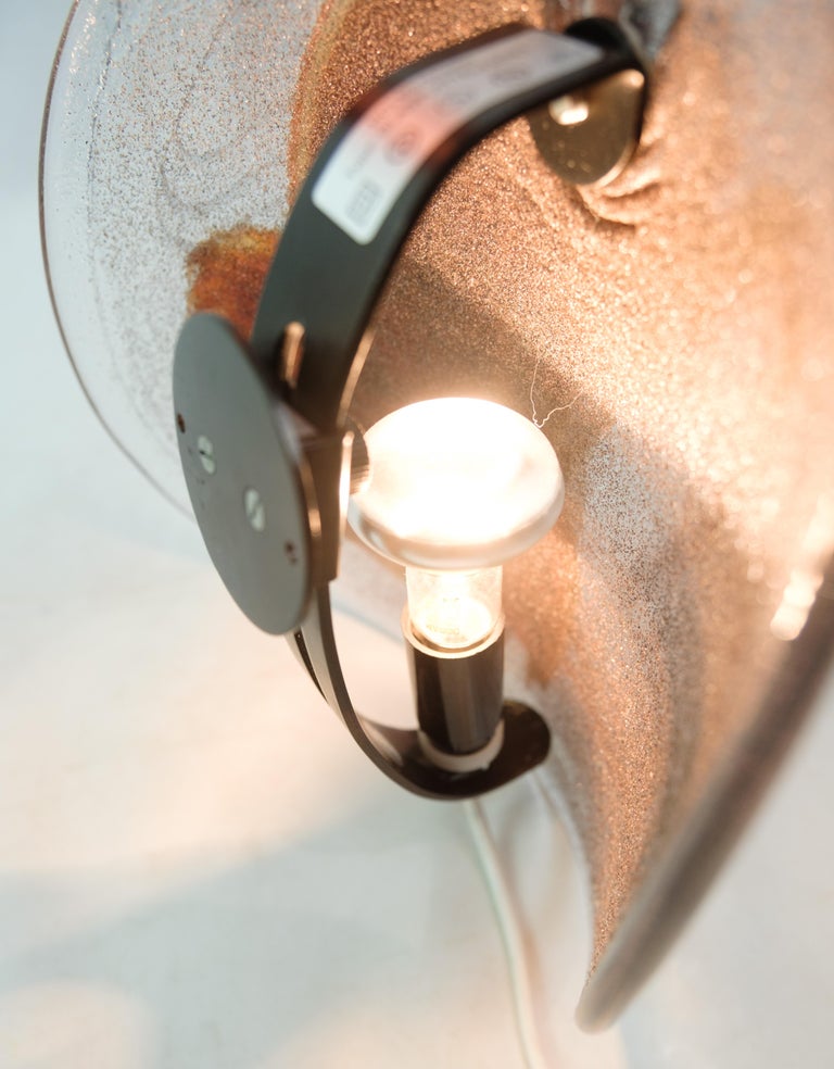 Vintage Art Glass Wall Lamps, Per Lütken, Holmegaard, 1970 For Sale at ...