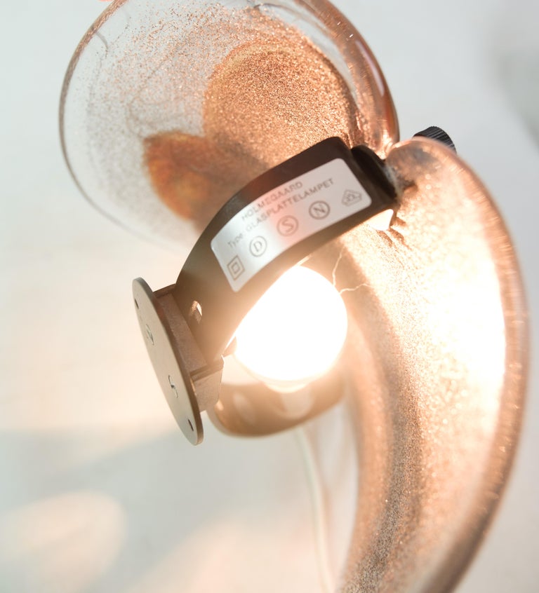 Vintage Art Glass Wall Lamps, Per Lütken, Holmegaard, 1970 For Sale at ...