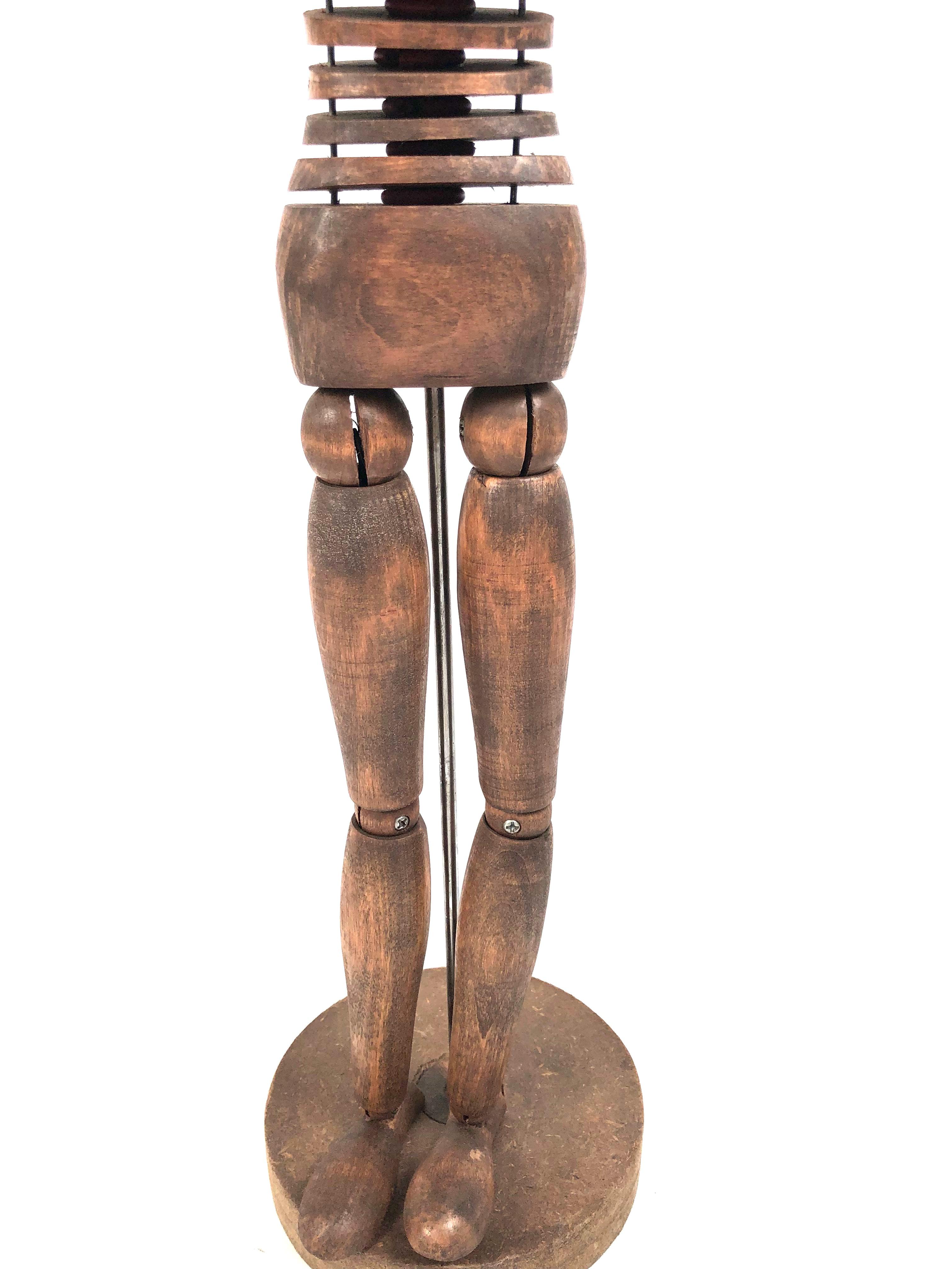 Vintage Articulated Wood Artist's Figure at 1stDibs