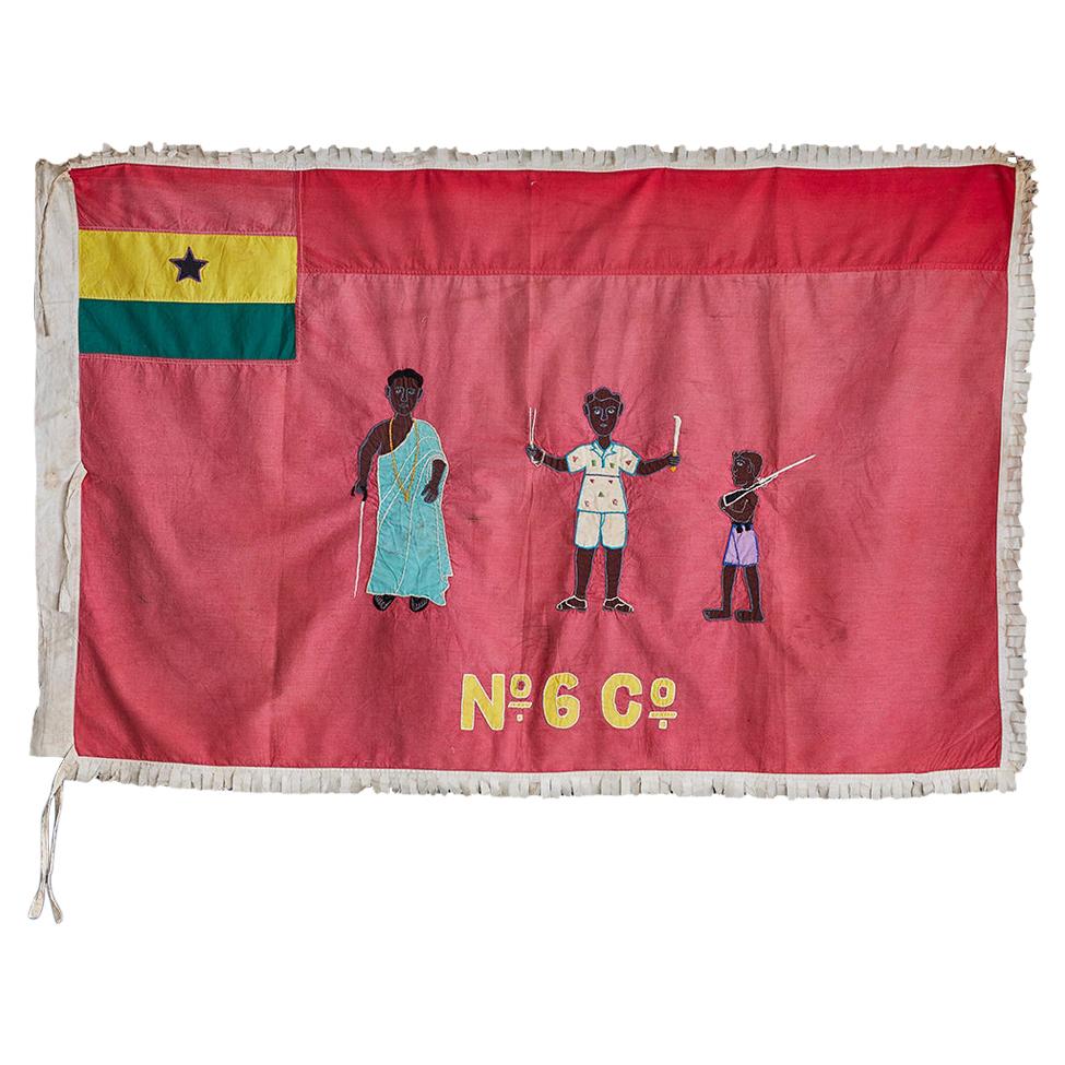 Vintage Asafo Flag at 1stDibs | rabari flag