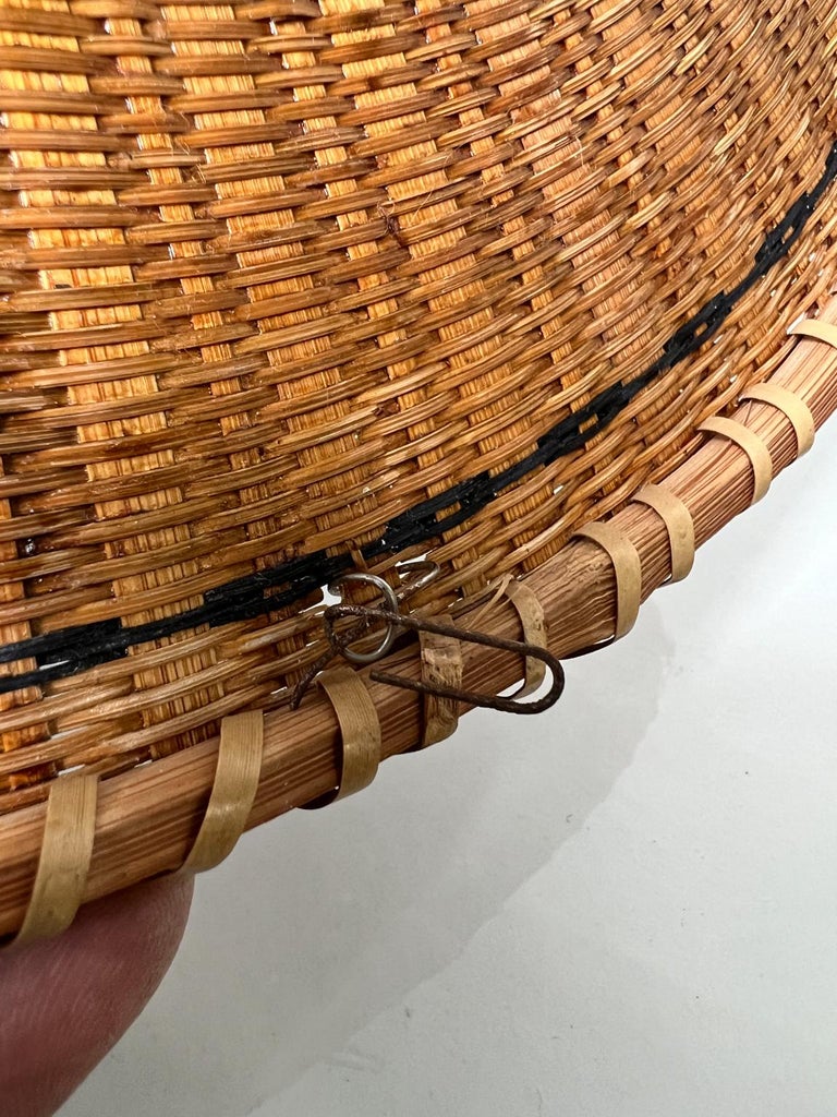 Vintage Asian Traditional Woven Douli Hat Conical Sun Shade Rain Guard ...