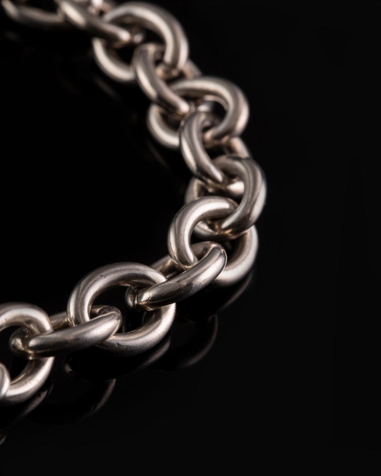 Vintage Asprey Silver Bracelet For Sale at 1stDibs