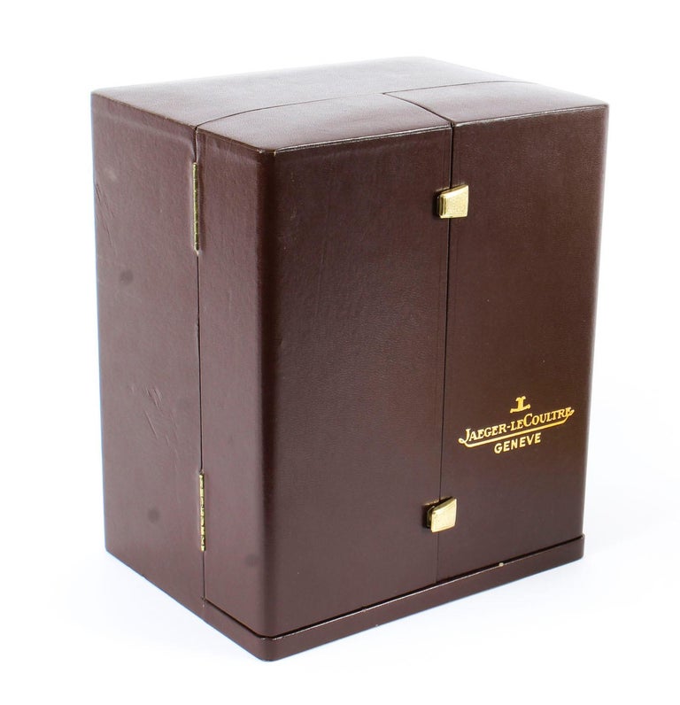 Vintage Atmos Jaeger LeCoultre Perpetual Mantle Clock Box and Papers ...