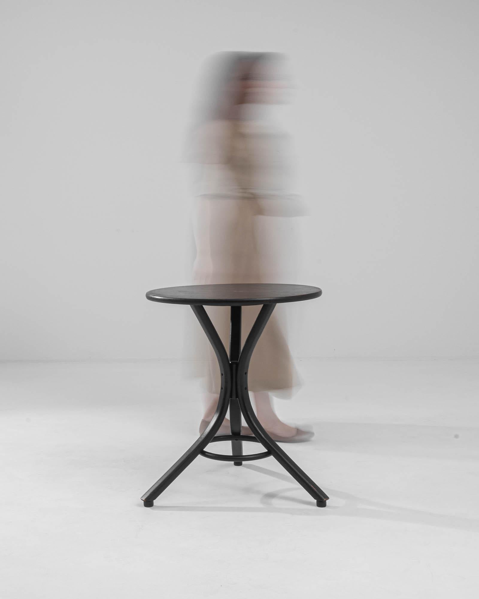 Vintage Austrian Bentwood Bistro Tables, a Pair For Sale at 1stDibs