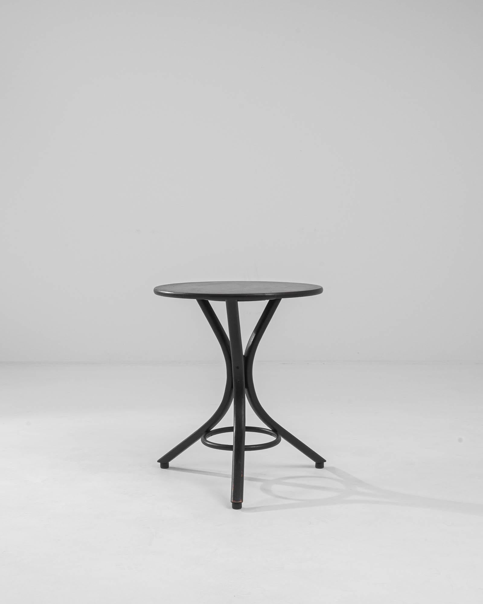 Vintage Austrian Bentwood Bistro Tables, a Pair For Sale at 1stDibs