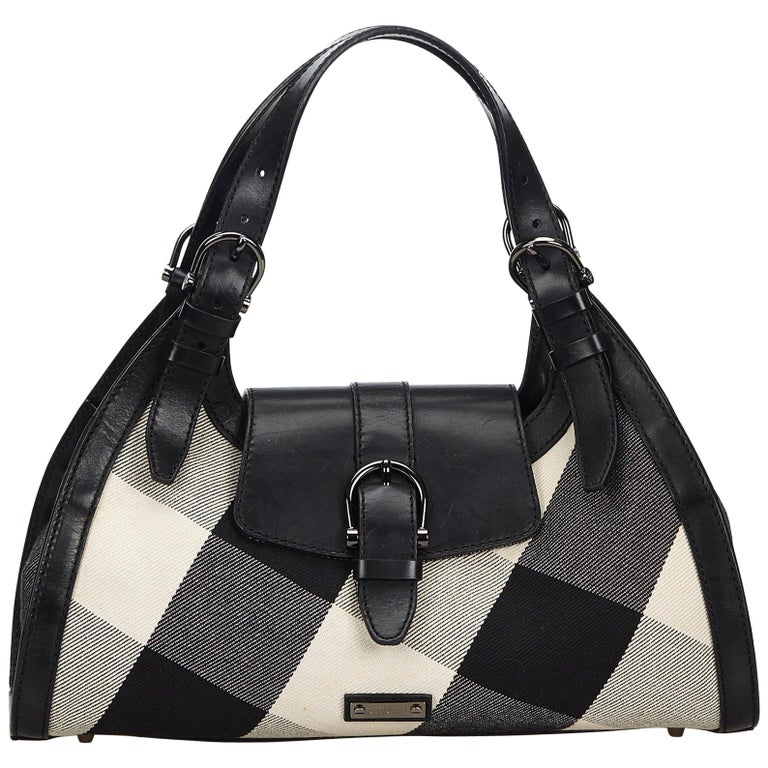 Vintage Authentic Burberry Supernova Shoulder Bag w Dust Bag LARGE at ...