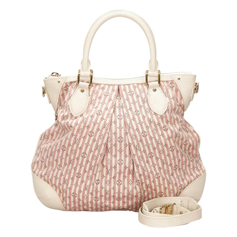 Vintage Authentic Louis Vuitton Monogram Mini Lin Croisette Marina PM w ...
