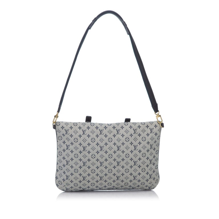 Vintage Authentic Louis Vuitton Monogram Mini Lin Francoise Handbag w ...