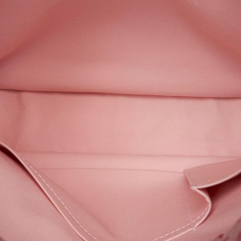 Vintage Authentic Louis Vuitton Pink Monogram Mini Lin Mary Kate France ...