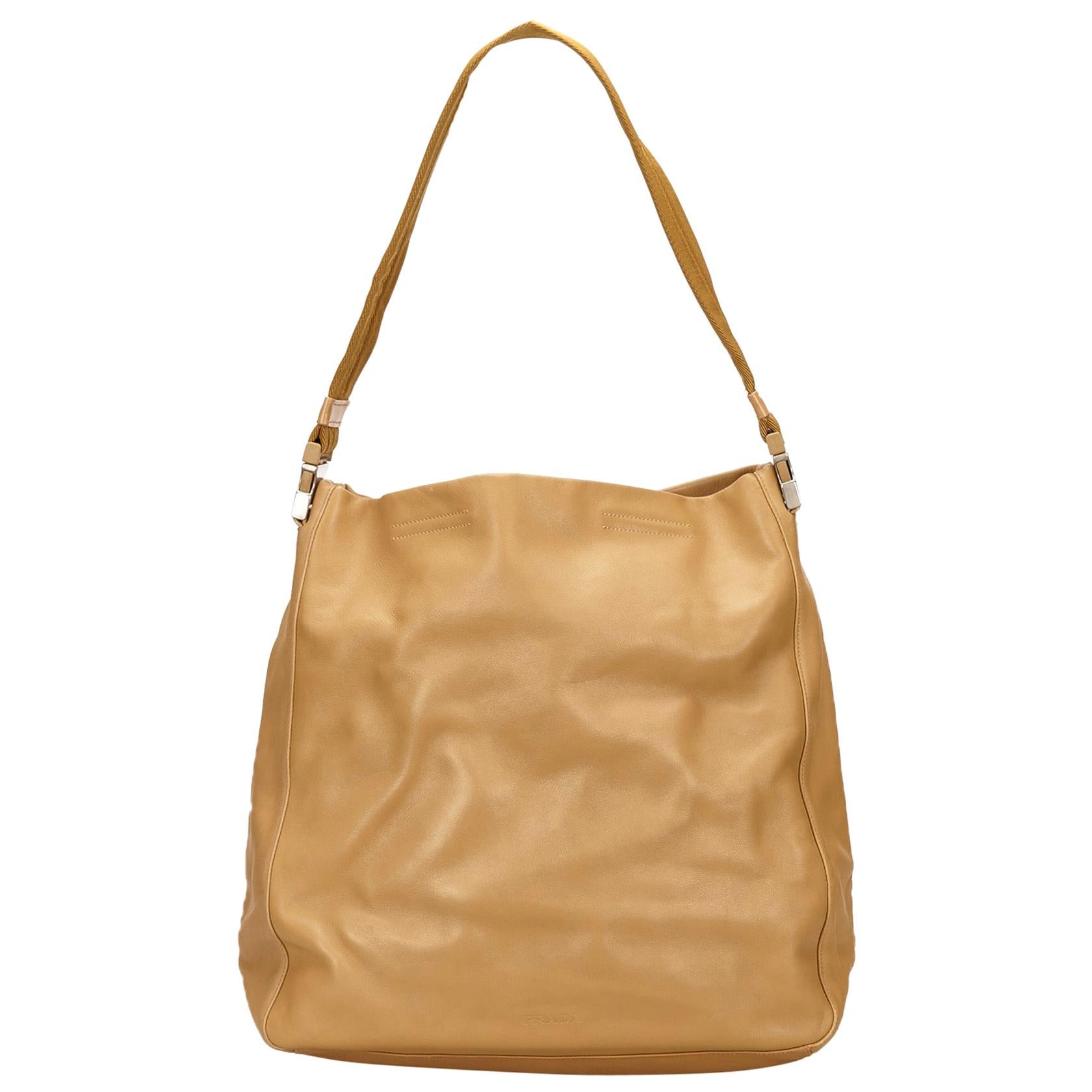 Prada Leather Bags - 1077 For Sale on 1stdibs