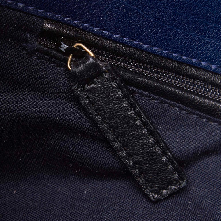 Navy Blue Ysl Handbag | semashow.com