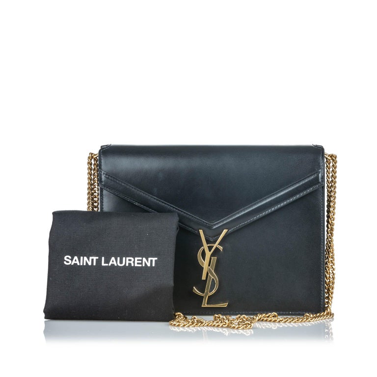 Vintage Authentic YSL Marceau Chain Shoulder Bag w Dust Bag ...