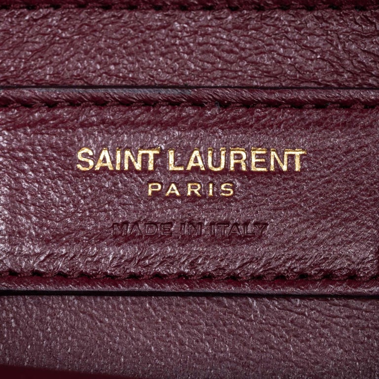 Vintage Authentic YSL Marceau Chain Shoulder Bag w Dust Bag ...