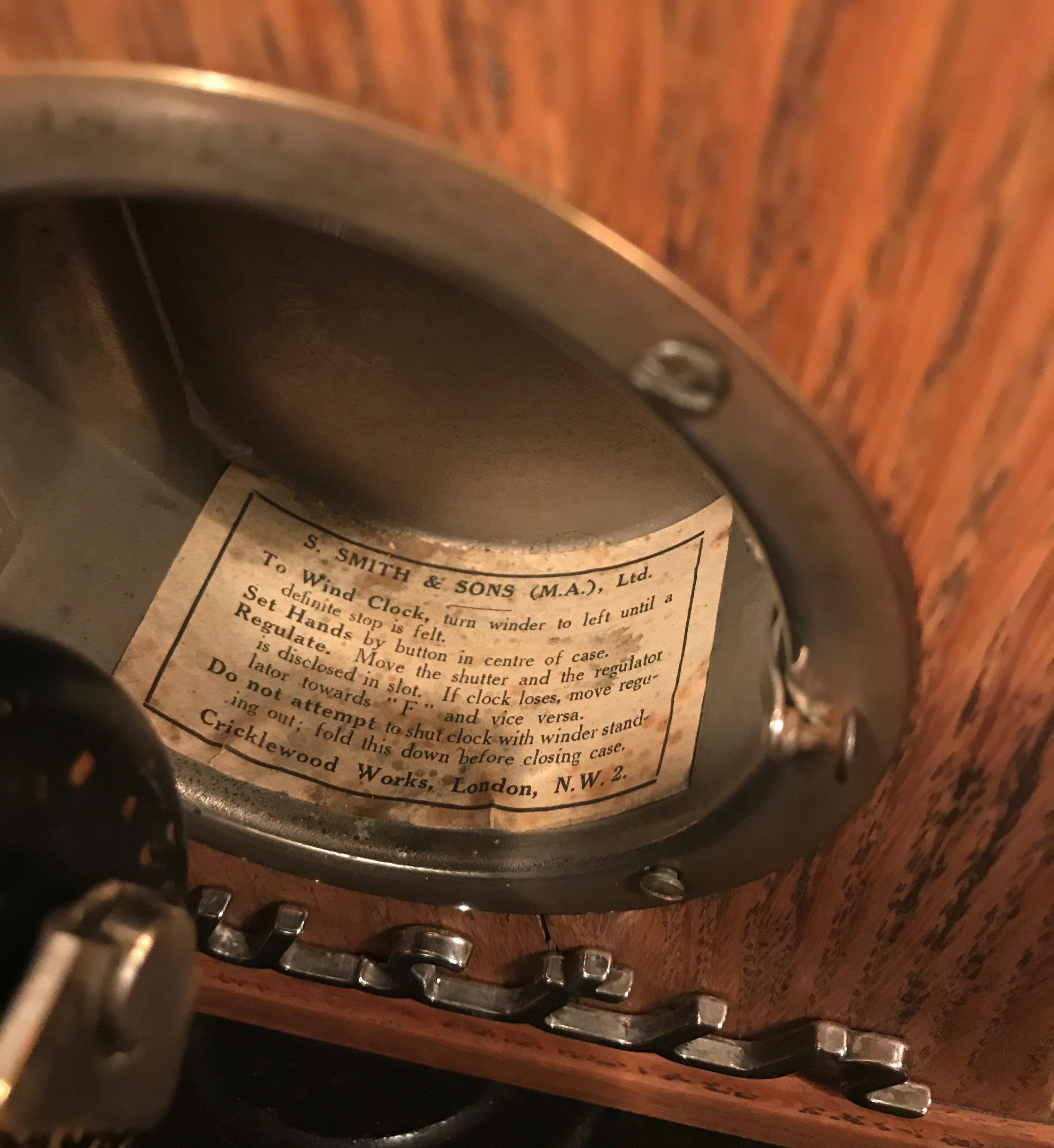 Vintage Auto Car Clock by Smiths of England at 1stDibs | smiths car ...