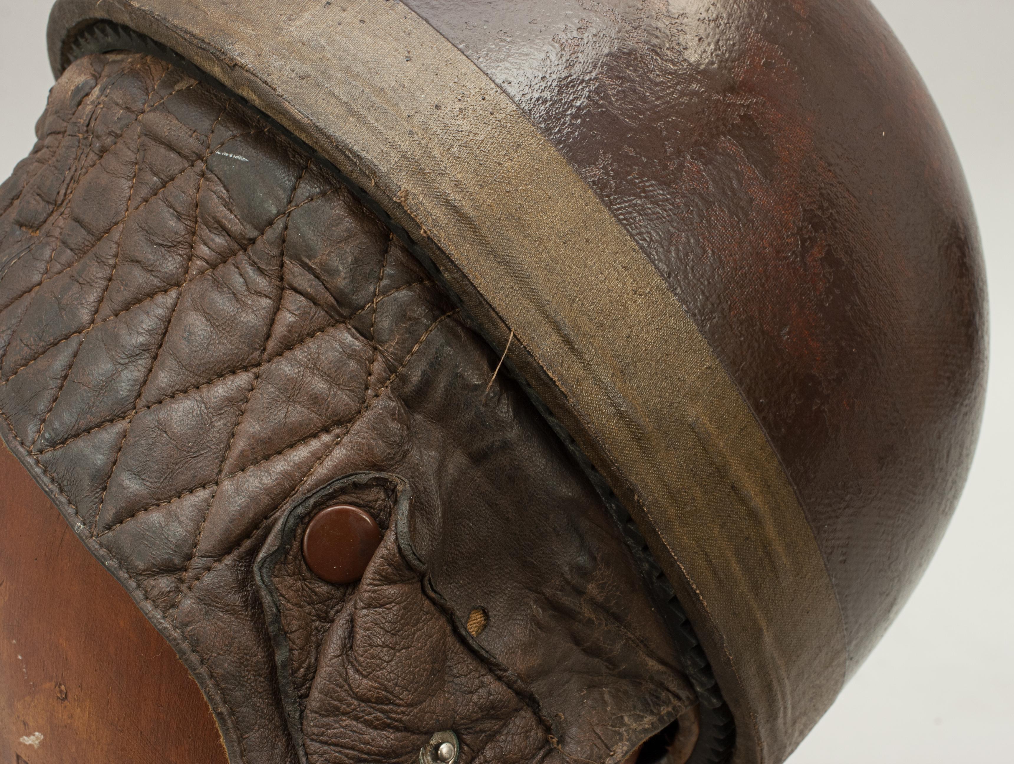 Vintage Aviakit Trackstar Motorcycle Helmet, Acu Pattern at 1stDibs ...