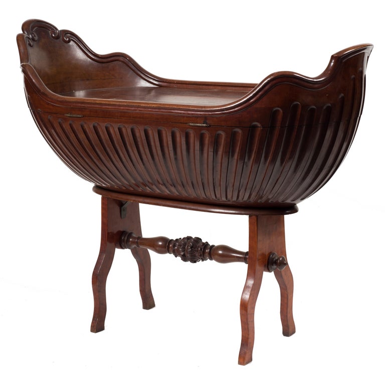 Vintage Baby Cot Transformed into a Bar Furniture, Italy, Early 1900 at ...