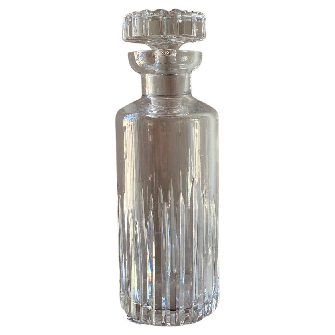 Vintage Quadra Crystal Decanter by Villeroy and Boch For Sale at 1stDibs