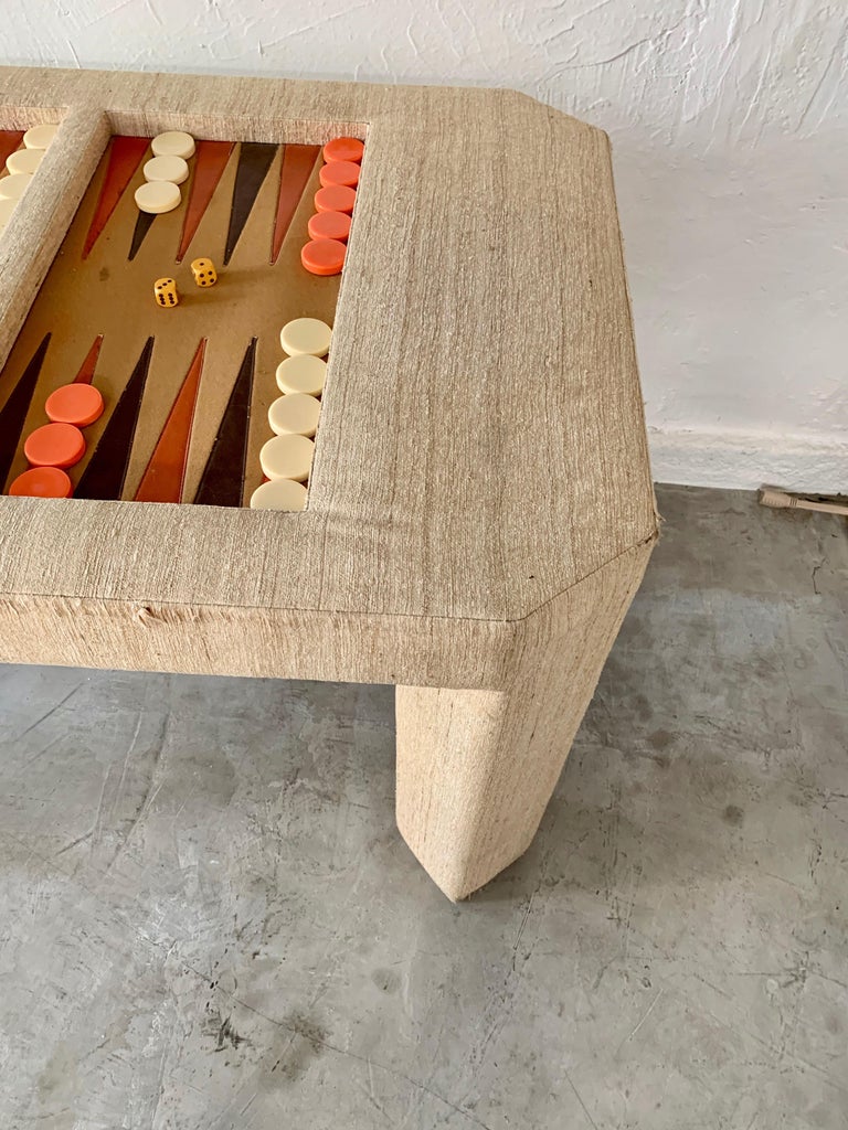 Vintage Backgammon Table at 1stDibs