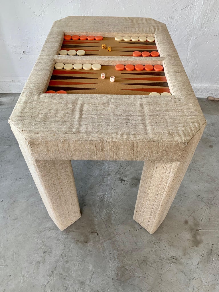 Vintage Backgammon Table at 1stDibs