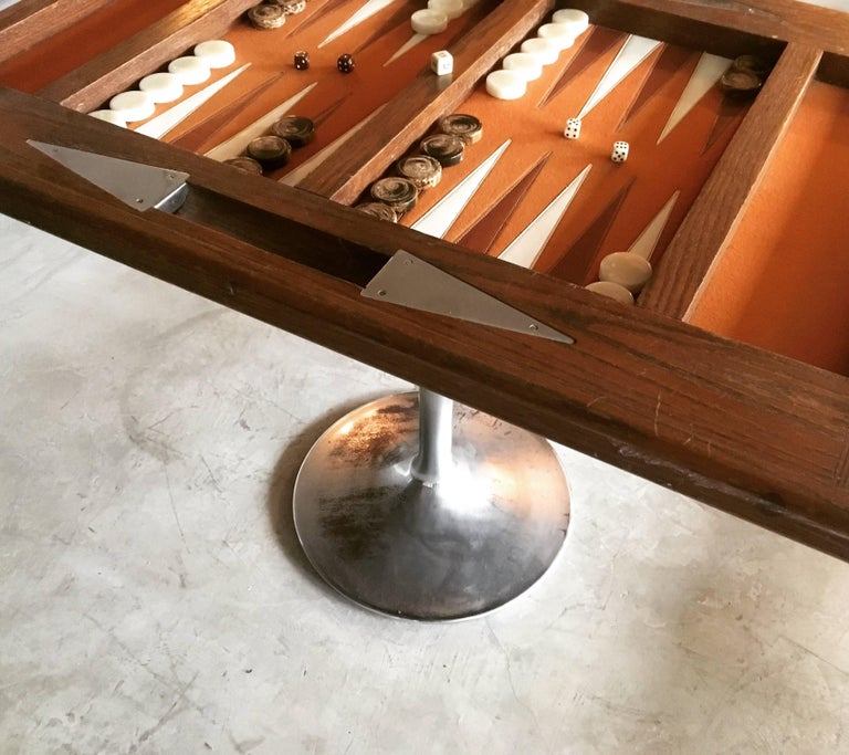 Vintage Backgammon Table at 1stDibs