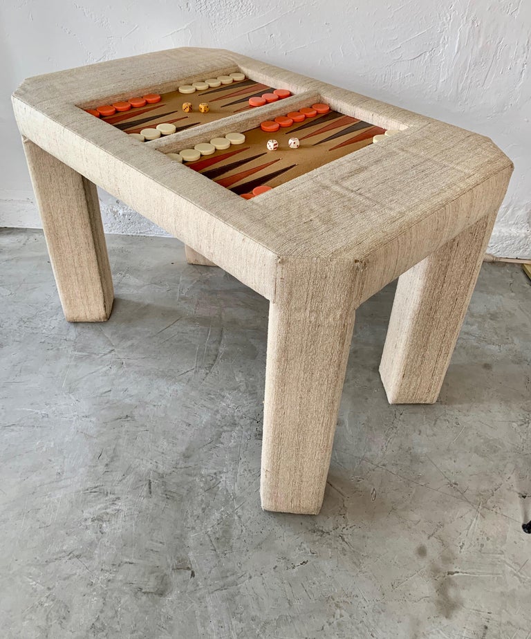Vintage Backgammon Table at 1stDibs