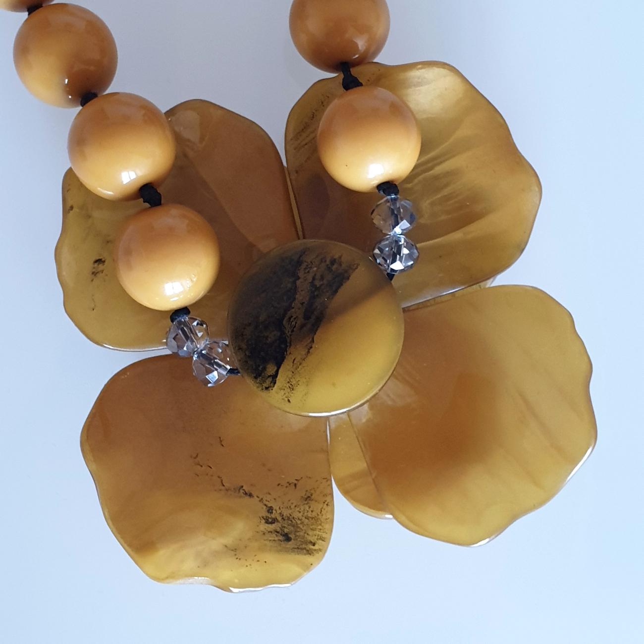 Vintage Bakelite Fashion Necklace, France 1970s at 1stDibs | amabits ...