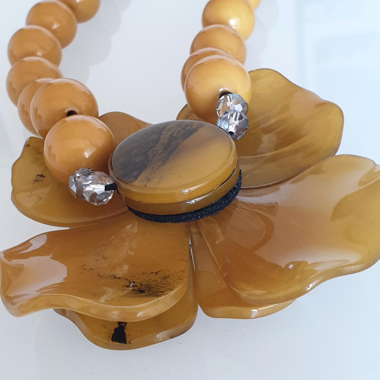 Vintage Bakelite Fashion Necklace, France 1970s at 1stDibs | amabits ...