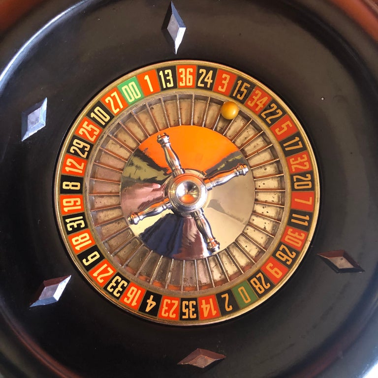 Vintage Bakelite Roulette Wheel by Rottgames For Sale at 1stDibs